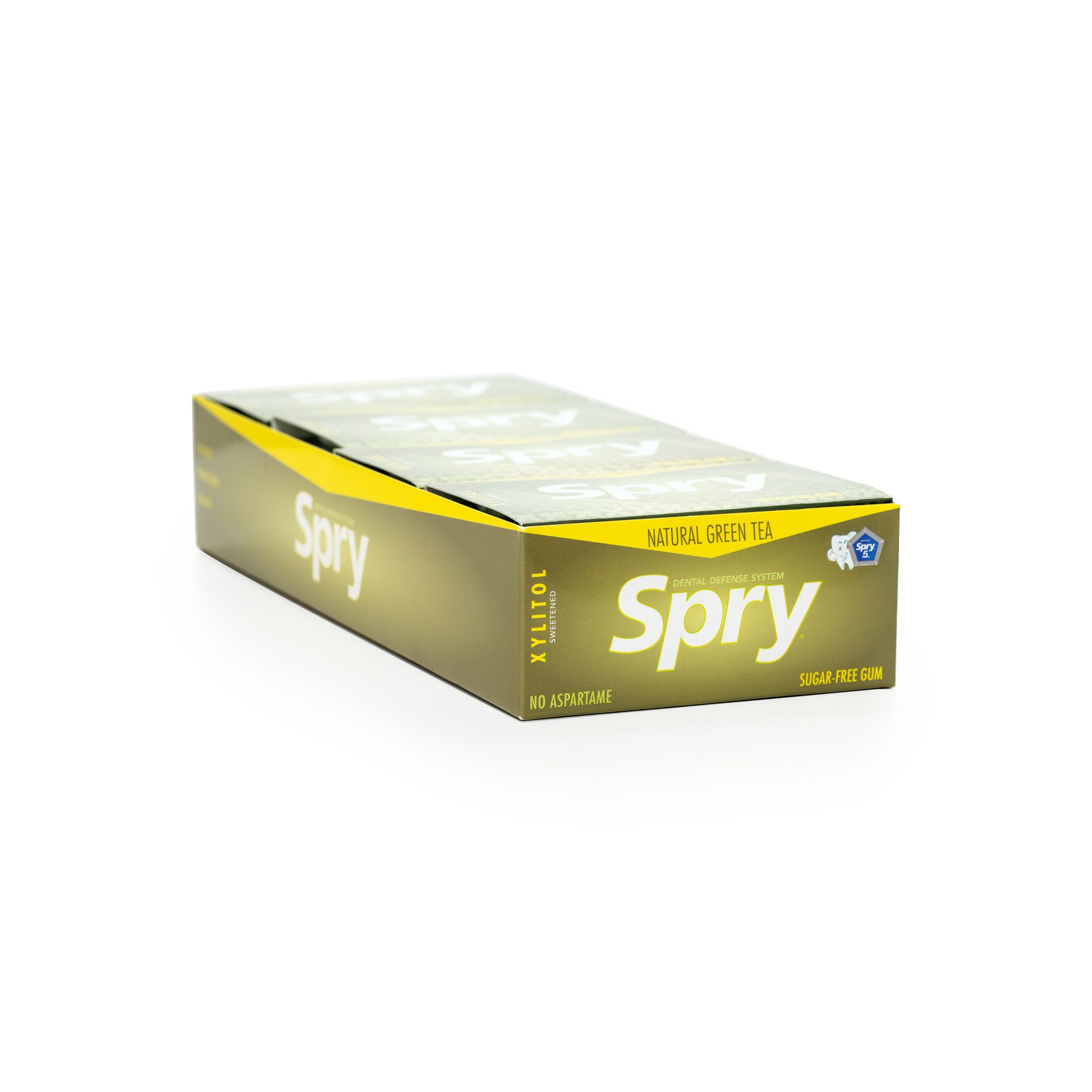 Spry Natural Xylitol Gum - Green Tea | Oral Health Guru