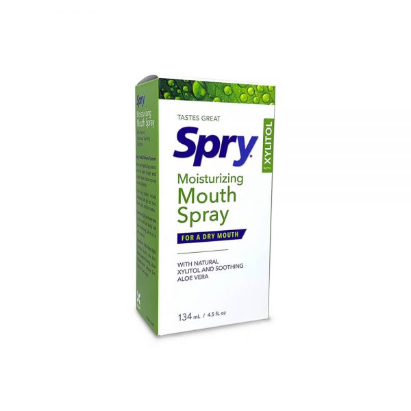 Spry Moisturizing Mouth Spray, 3.5 oz. plus 1 oz travel size | Oral ...