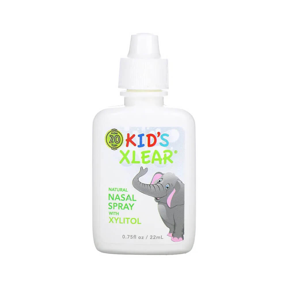 Xlear Kids Natural Saline Nasal Spray with Xylitol | 100% Infant Safe