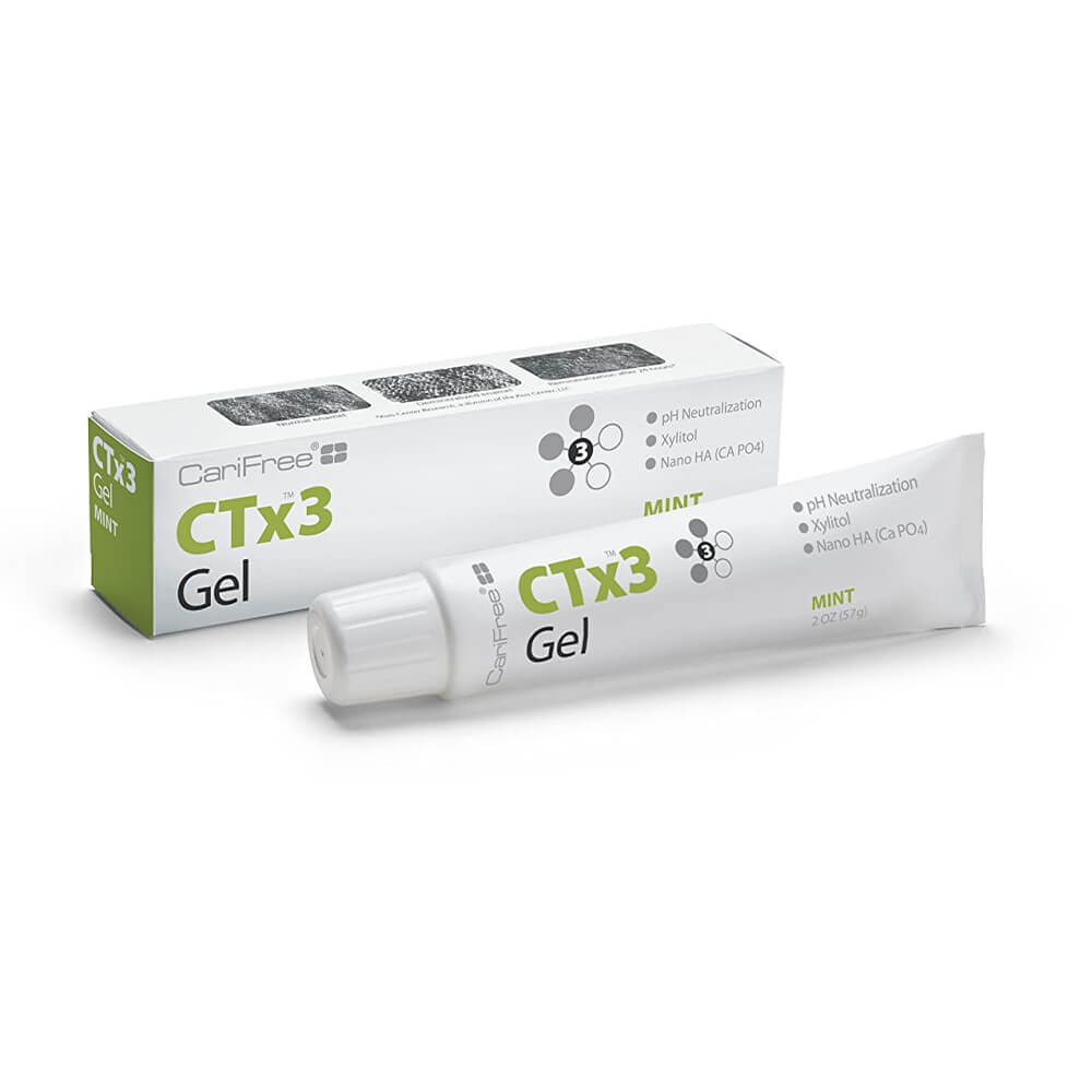 CariFree Fluoride Free Tooth Gel Mint Oral Health Guru