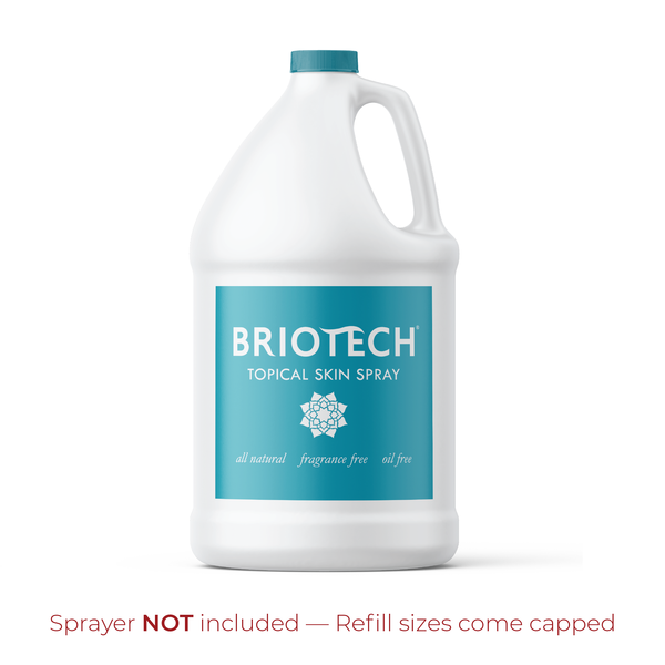 Briotech Topical Skin Spray, 64 oz refill bottle | Oral Health Guru