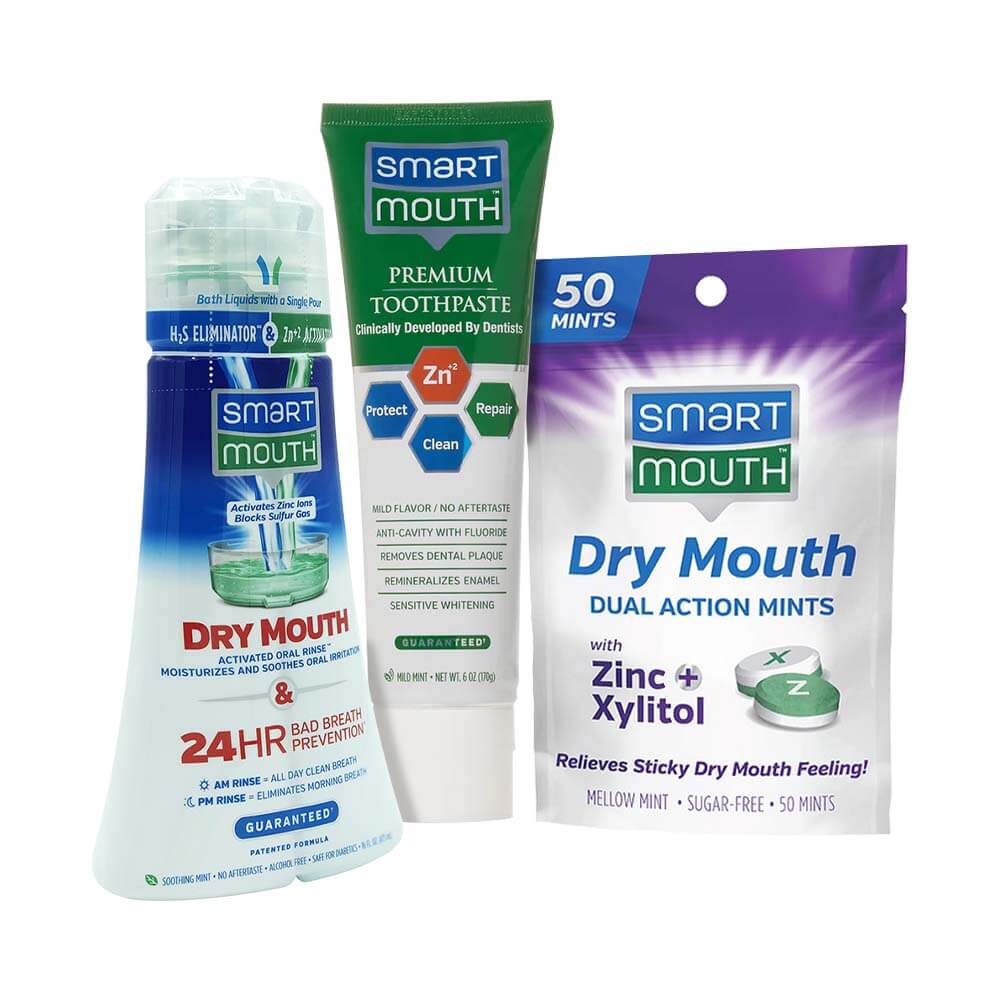 SmartMouth Dry Mouth Relief Bundle | Oral Health Guru