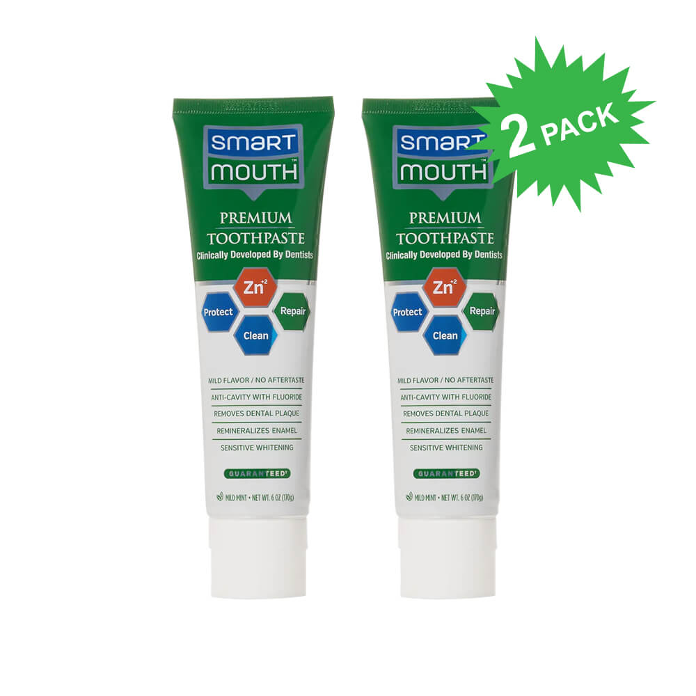 SmartMouth Premium Zinc Ion Toothpaste with Fluoride